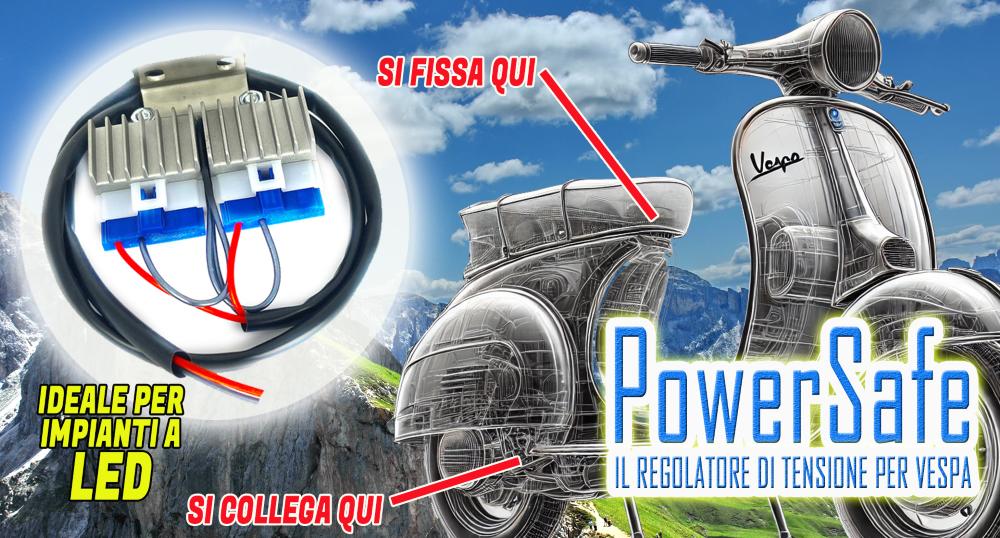 Item: EL02862 - PowerSafe CONTROL UNIT - REGULATES VOLTAGE ON VESPA 125 ...