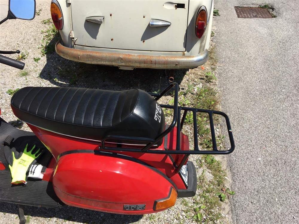 Item: AG138 - REAR LUGGAGE CARRIER FOR TOP CASE VESPA PX - T5 - LML ...